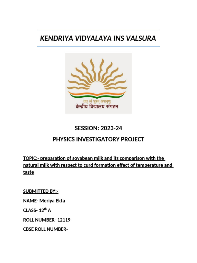 Cover Page and Certificate Format | PDF