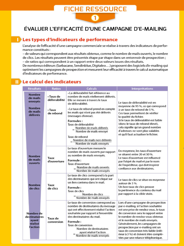 Chapitre 6 Évaluer Une Démarche de Prospection | PDF