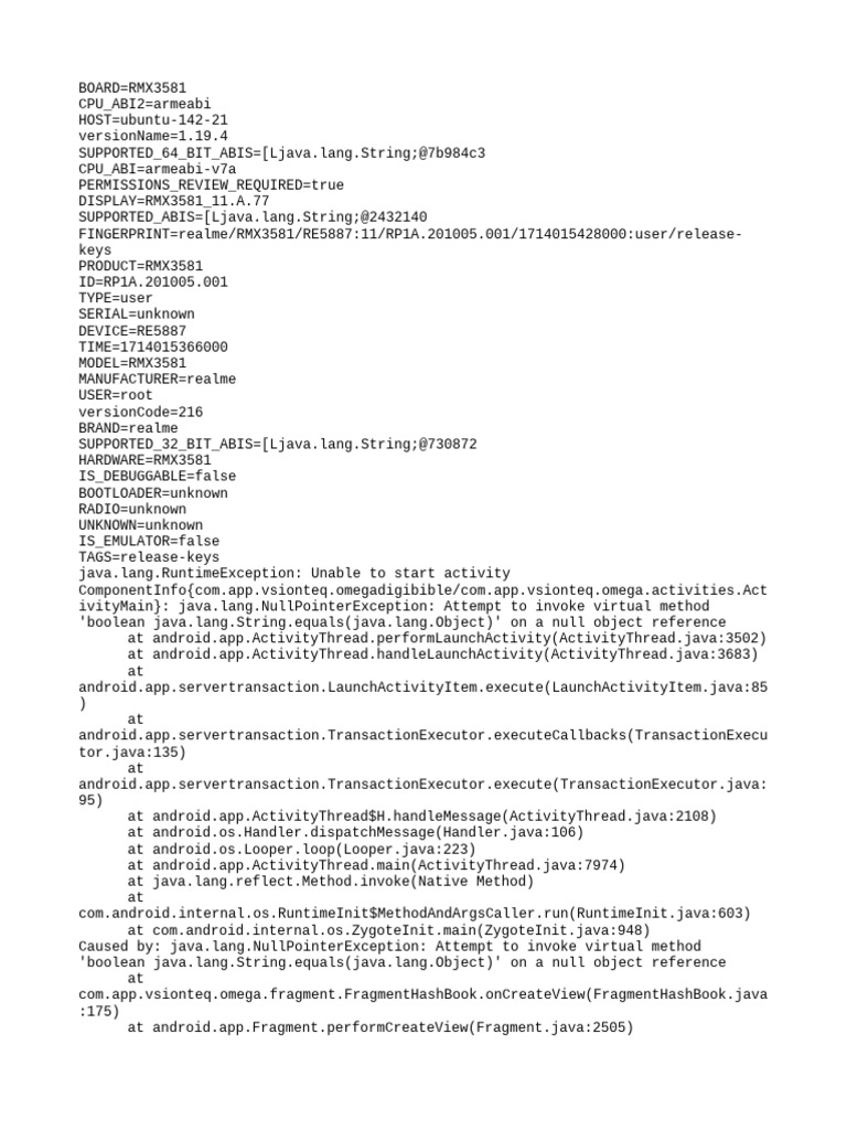 Crash 2025 01 21 19 17 39 1737458259660 | PDF | Java (Programming Language) | Software Engineering