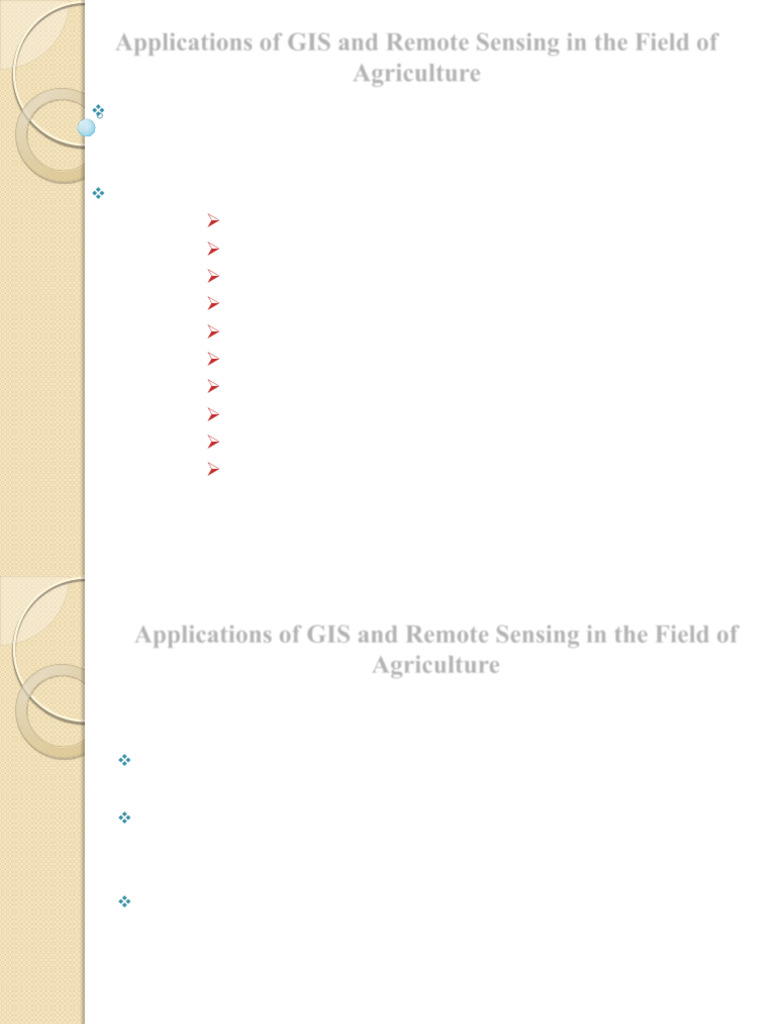 Application of GIS & Remote Sensing in Various Fields | PDF | Geographic Information System ...
