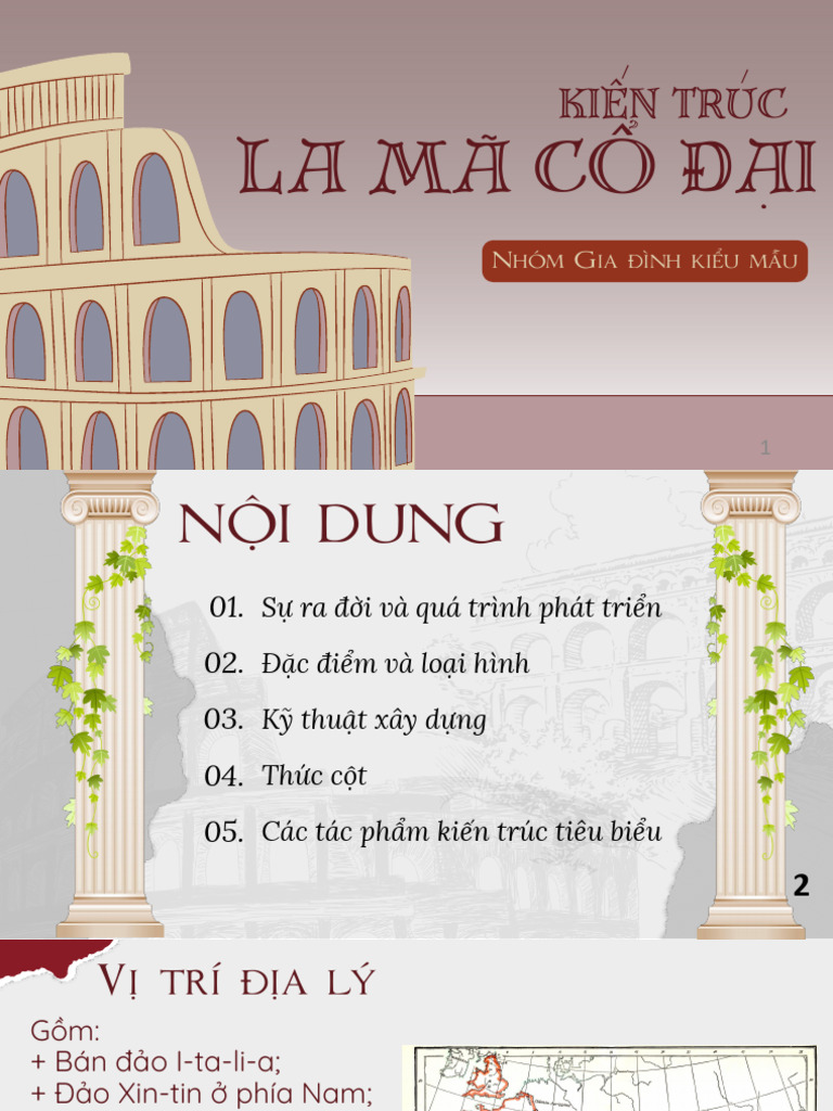 Kien Truc La Ma Co Dai | PDF
