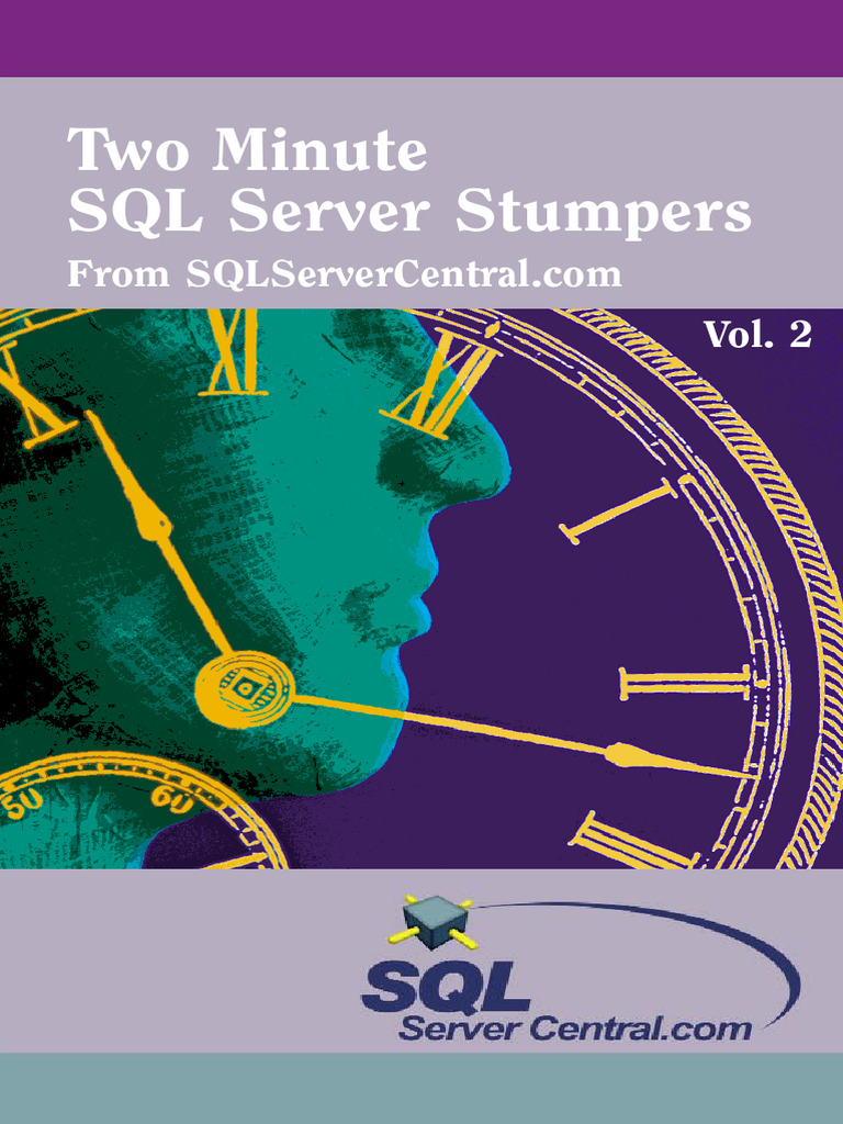 SQLServerStumpers Vol2 | PDF | Database Index | Microsoft Sql Server
