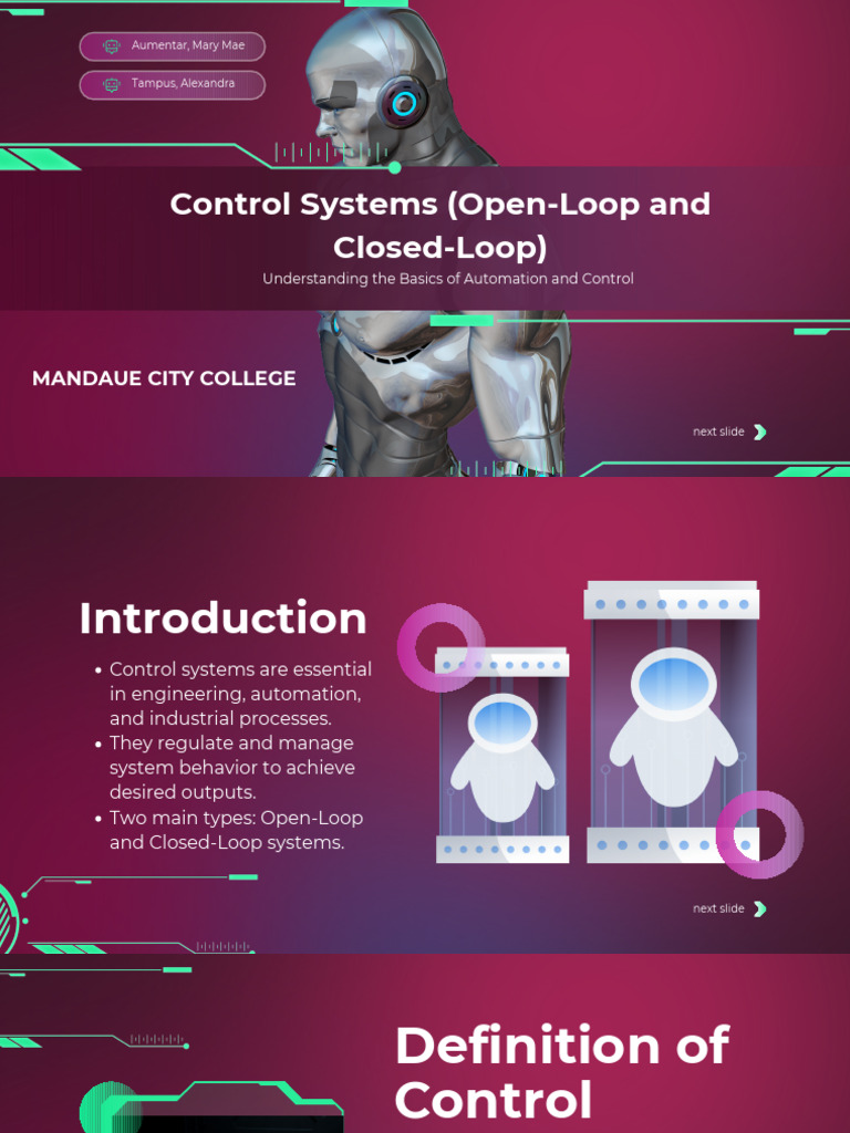 Open-Loop vs Closed-Loop Control Systems | PDF | Feedback | Automation