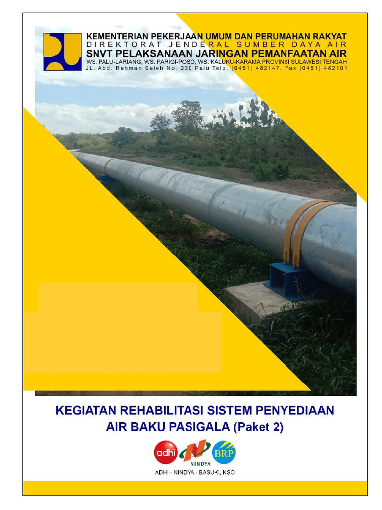 JSA Penyetelan Pipa GIP dengan Excavator | PDF