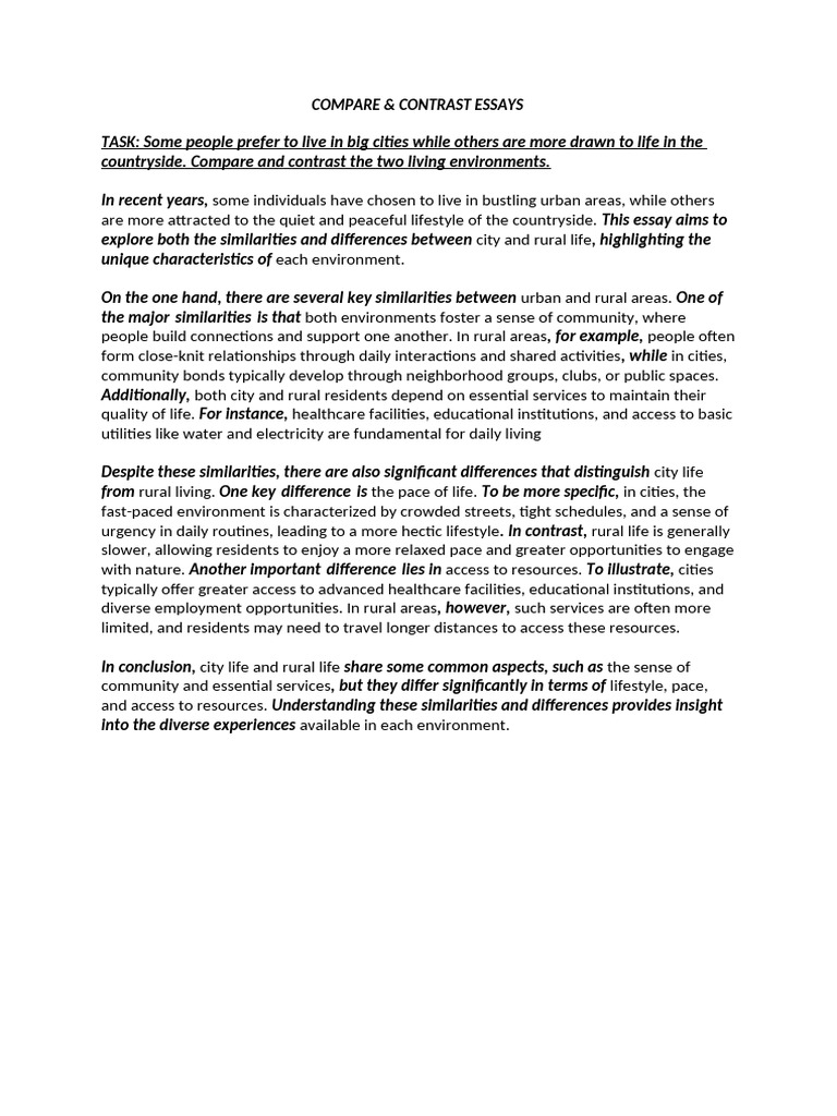 Essay #5. Compare & Contrast (Ent403) | PDF | Pet | Predation