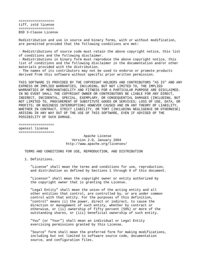 StackBuilder 3rd Party Licenses | PDF | License | Library (Computing)