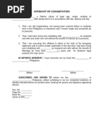 Affidavit of Proof of Life | PDF | Law