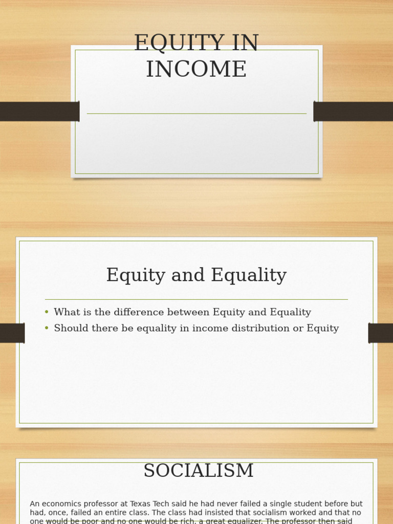 Equity in Income | PDF | Taxes | Income