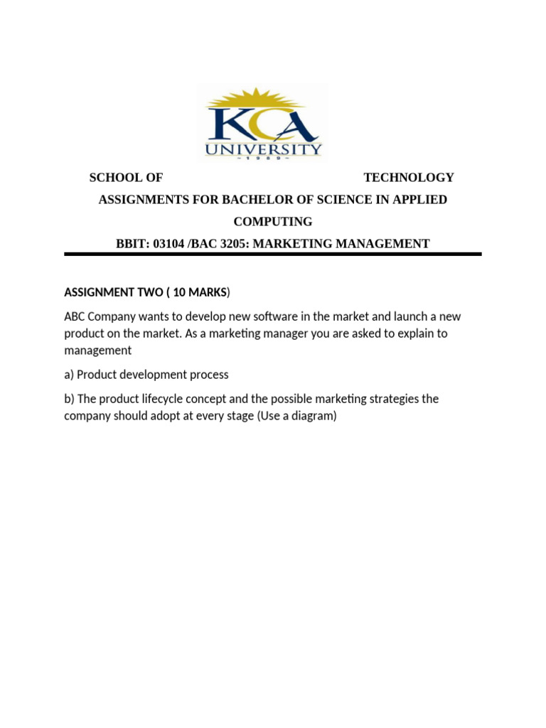 Assignments 2 Marketing Management | PDF