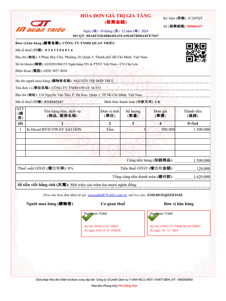 HD 12 Decal Dan Tren Xe Byd | PDF