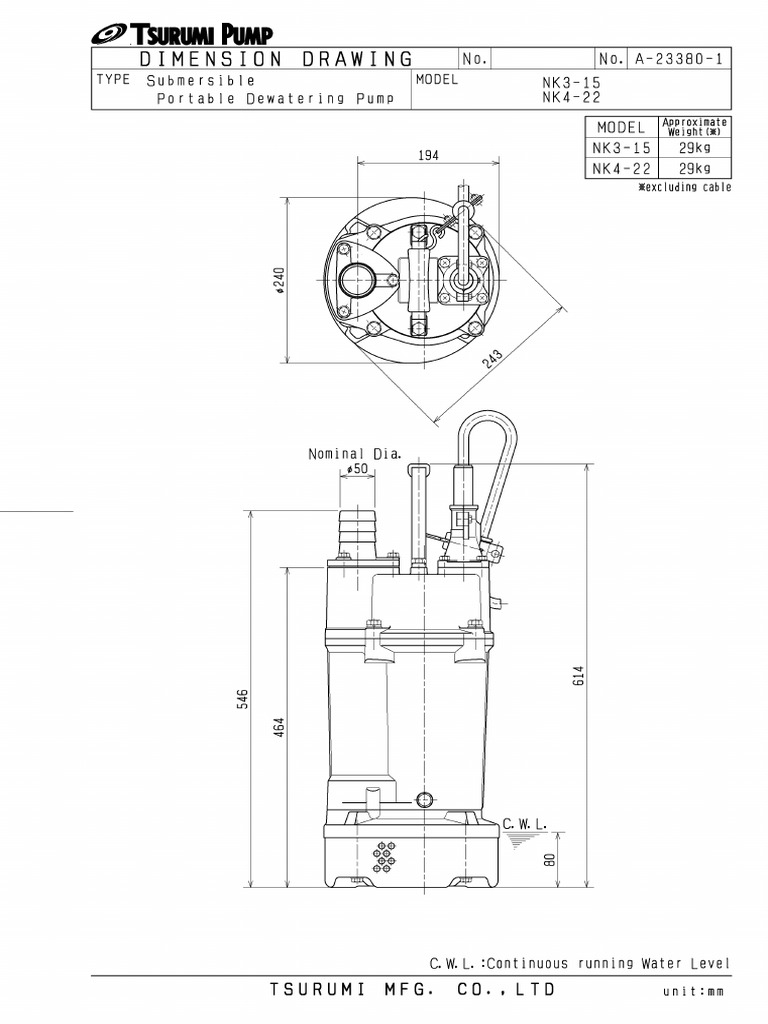 DIMENSIONAL DRAWING, m2 | PDF