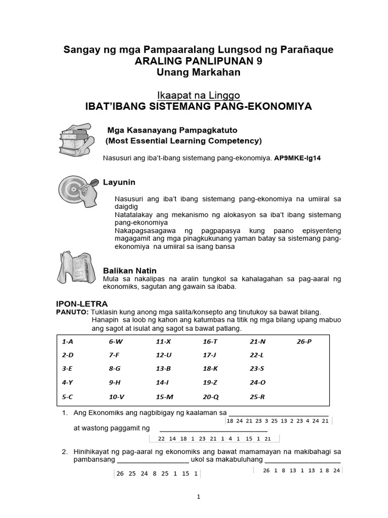 AP Grade9 Quarter1 Module Week4 | PDF