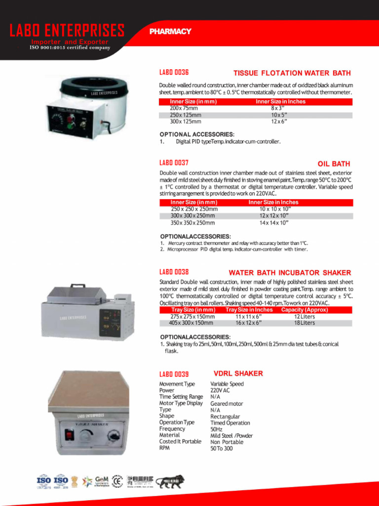 LABO ENTERPRISE Catalogue 2024-26-11 | PDF