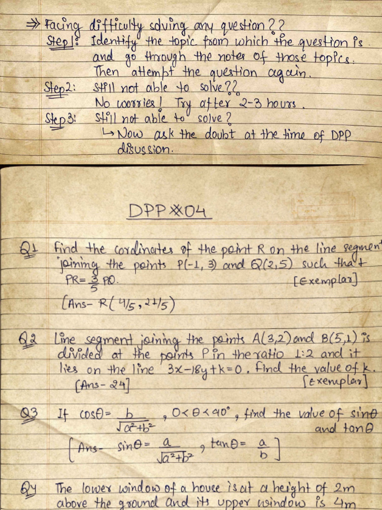 DPP#04 Maths AbhayBatch ShobhitNirwan | PDF