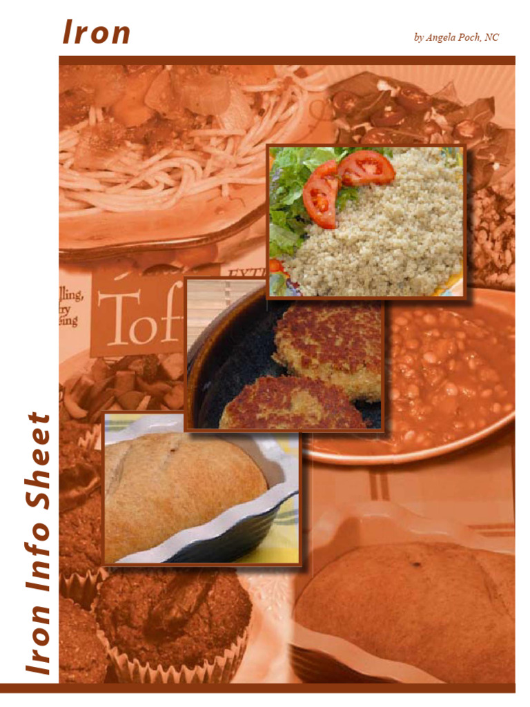 Informational Sheet 3 Basic Nutrition | PDF | Anemia | Iron