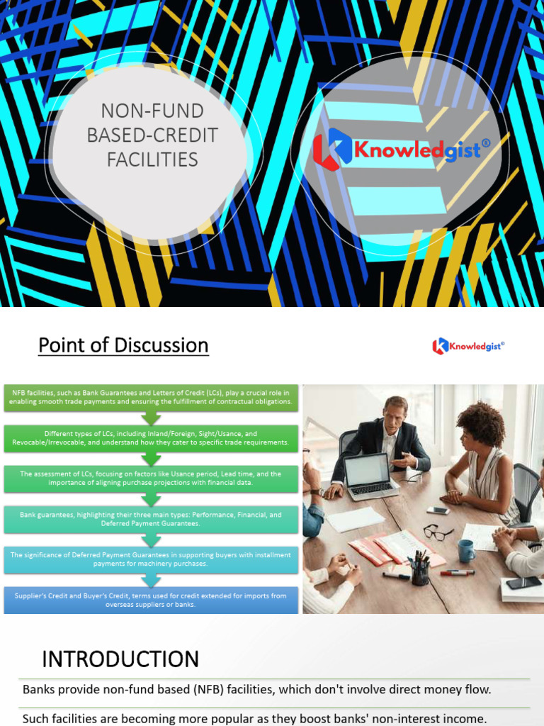 Non-Fund Based Credit Facilities Explained | PDF | Letter Of Credit ...