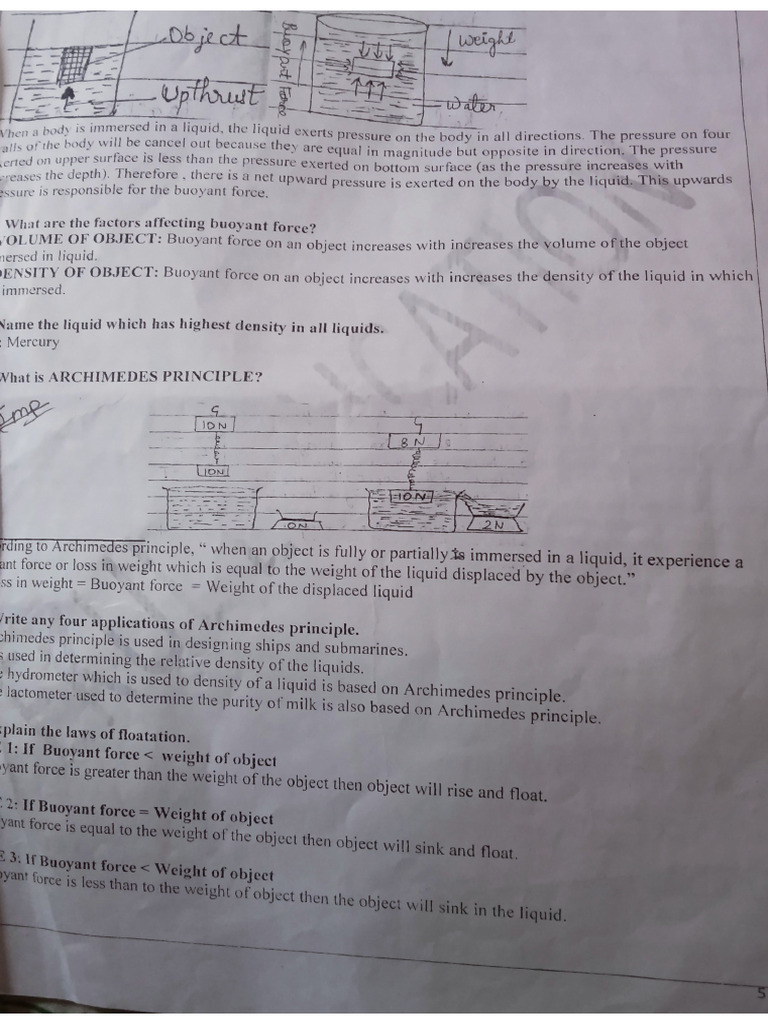Class 9th Notes | PDF