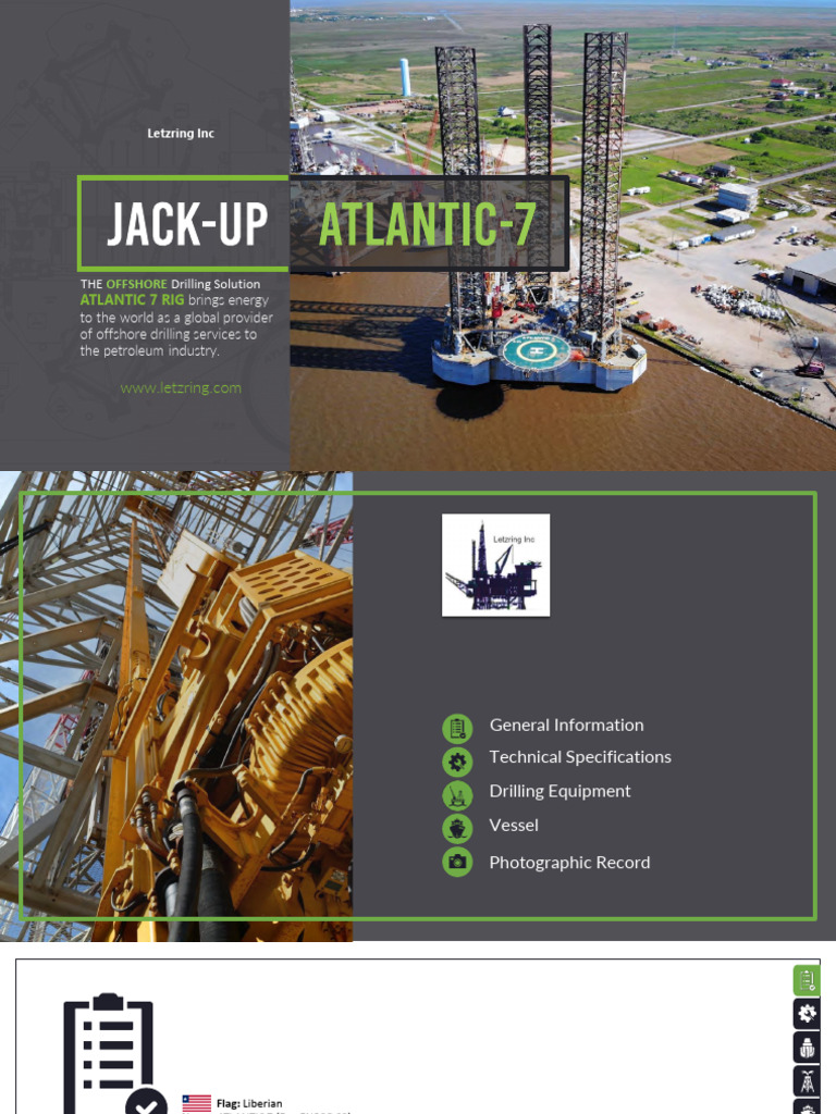 Jack-Up Atlantic 7 Off-Shore | PDF