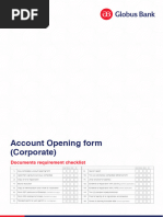 Kina Bank Business Account Application Form | PDF | Cheque | Banks