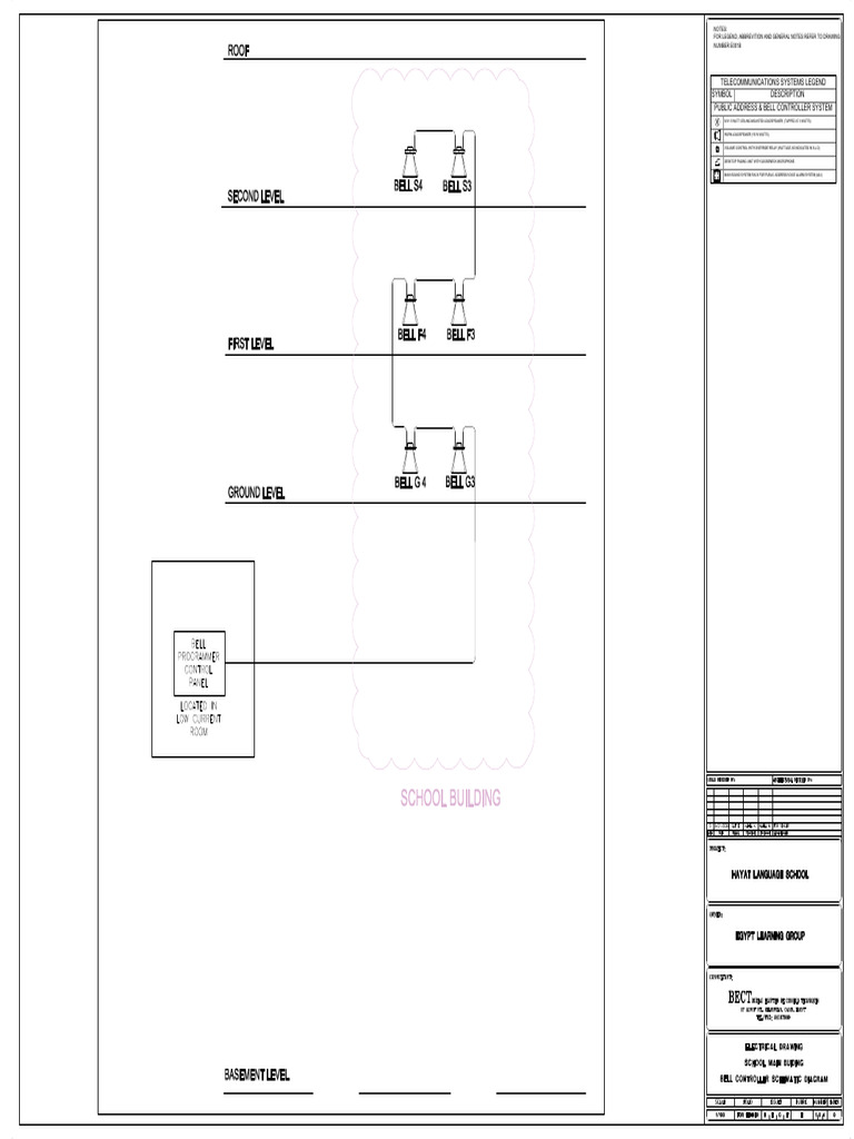 E - 104 Bell Controller Schematic Diagram | PDF