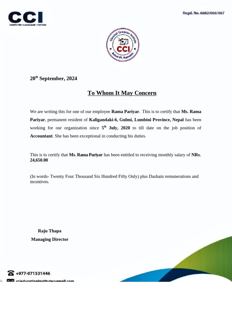 Cci Computer Butwal | PDF