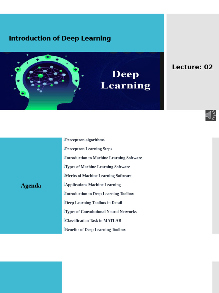 Lecture 2 Deep Learning | PDF | Machine Learning | Deep Learning