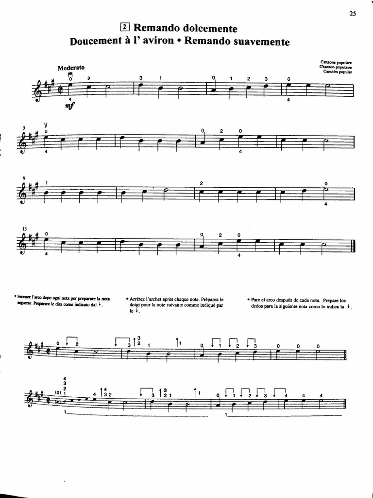 Remando dolcemente | PDF