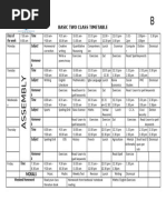 Matric Rewrite Timetable 2025 | PDF