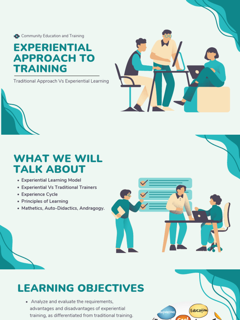 Chapter 8 - Experiential Approach To Training | PDF | Learning ...