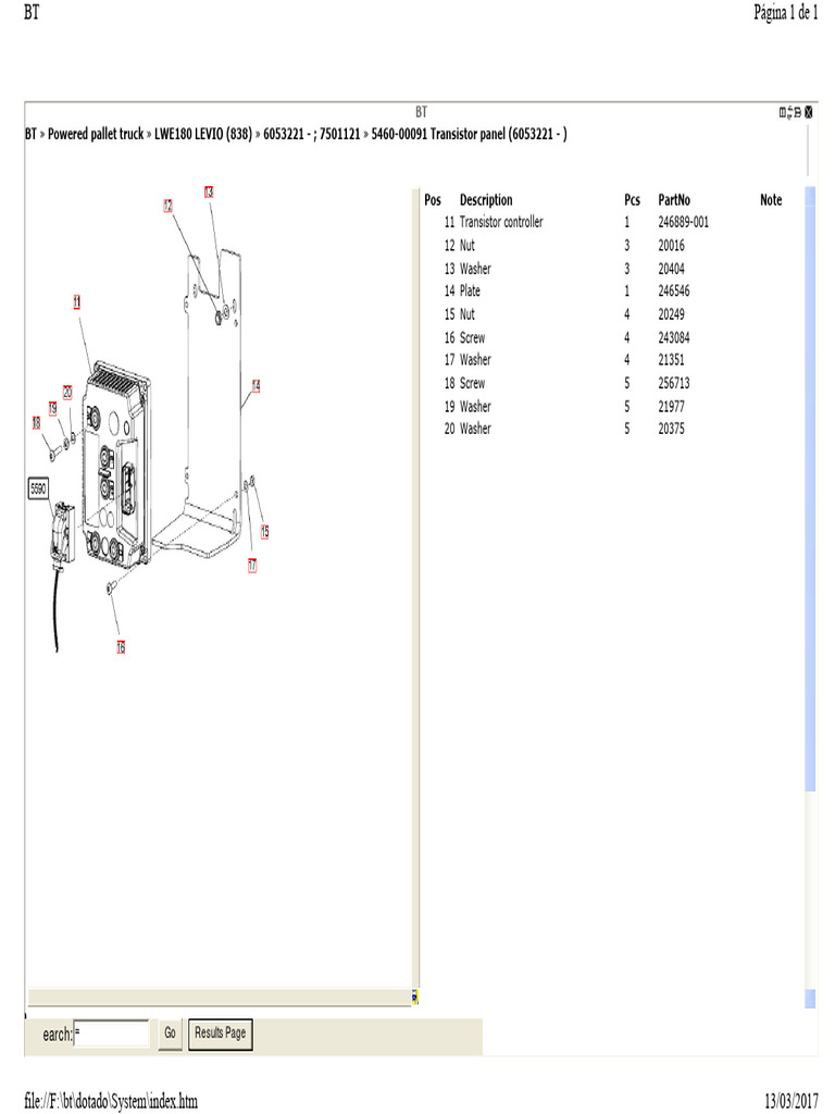 5460-00091 Transistor Panel (6053221 - ) | PDF