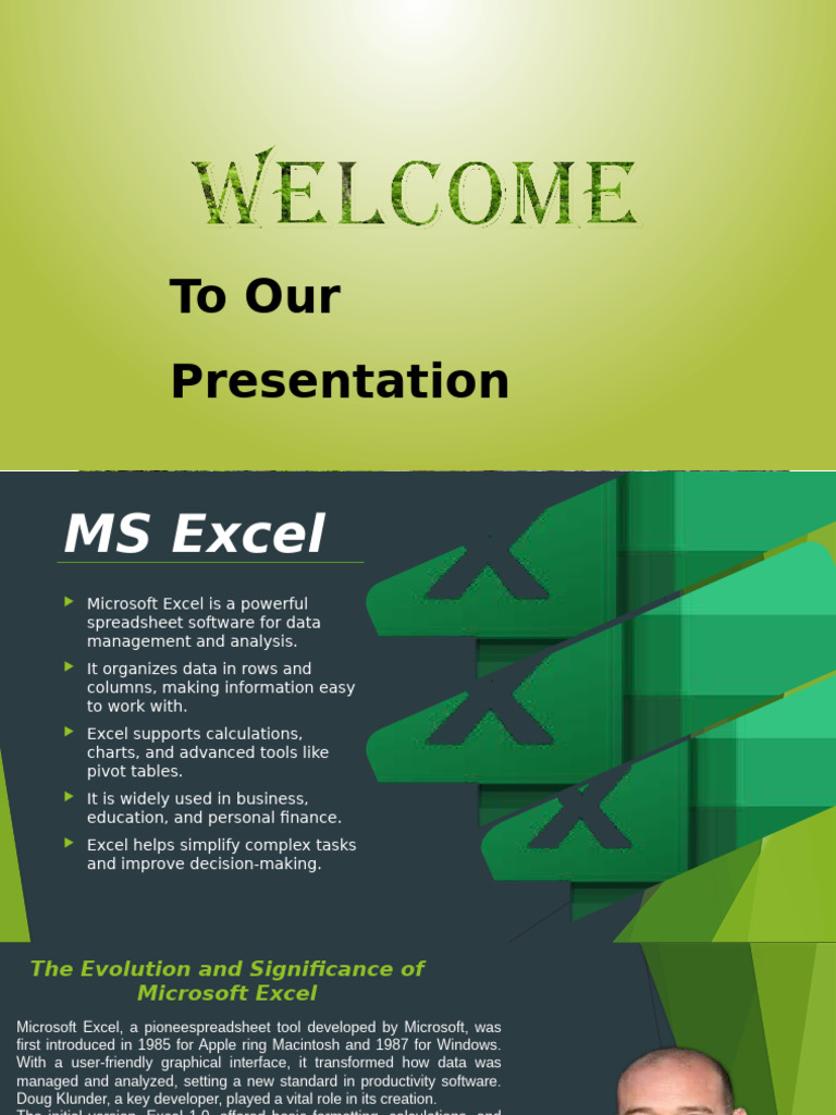 Microsoft Excel: Evolution and Impact | PDF | Microsoft Excel | Software