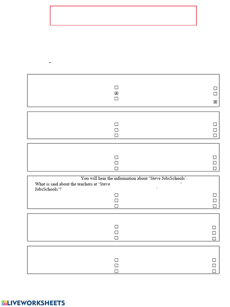 2016 English Listening Exam Tasks | PDF | Communication | Human ...