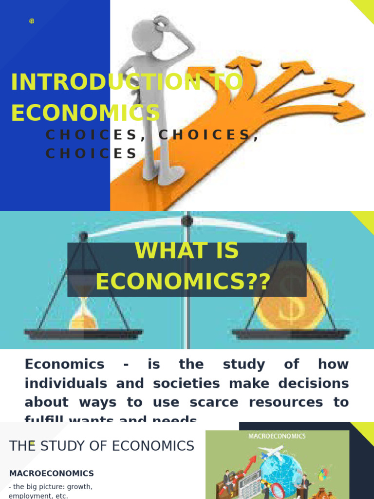 Introduction To Economics .PPTX 20240903 171644 0000 | PDF | Factors Of ...