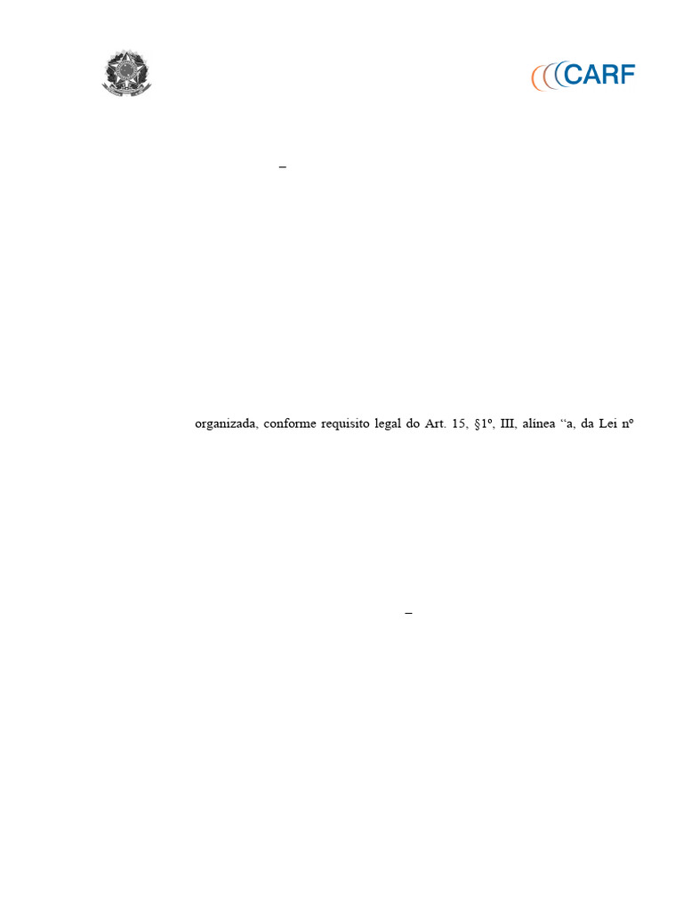 CARF Equiparação Hospitalar Sociedade Simples | PDF | Companhia ...