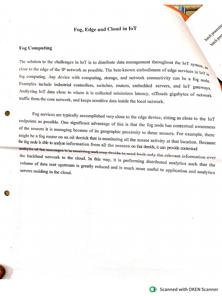 Fog, Edge and Cloud Computing | PDF