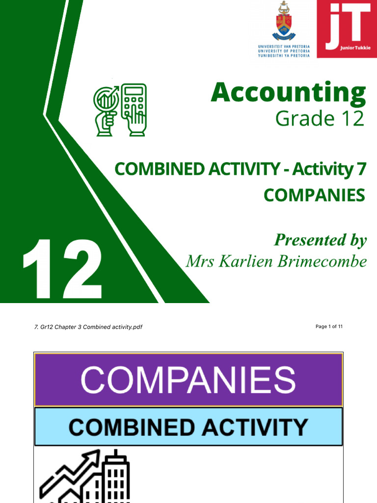 Gr12 Companies Activity7 | PDF