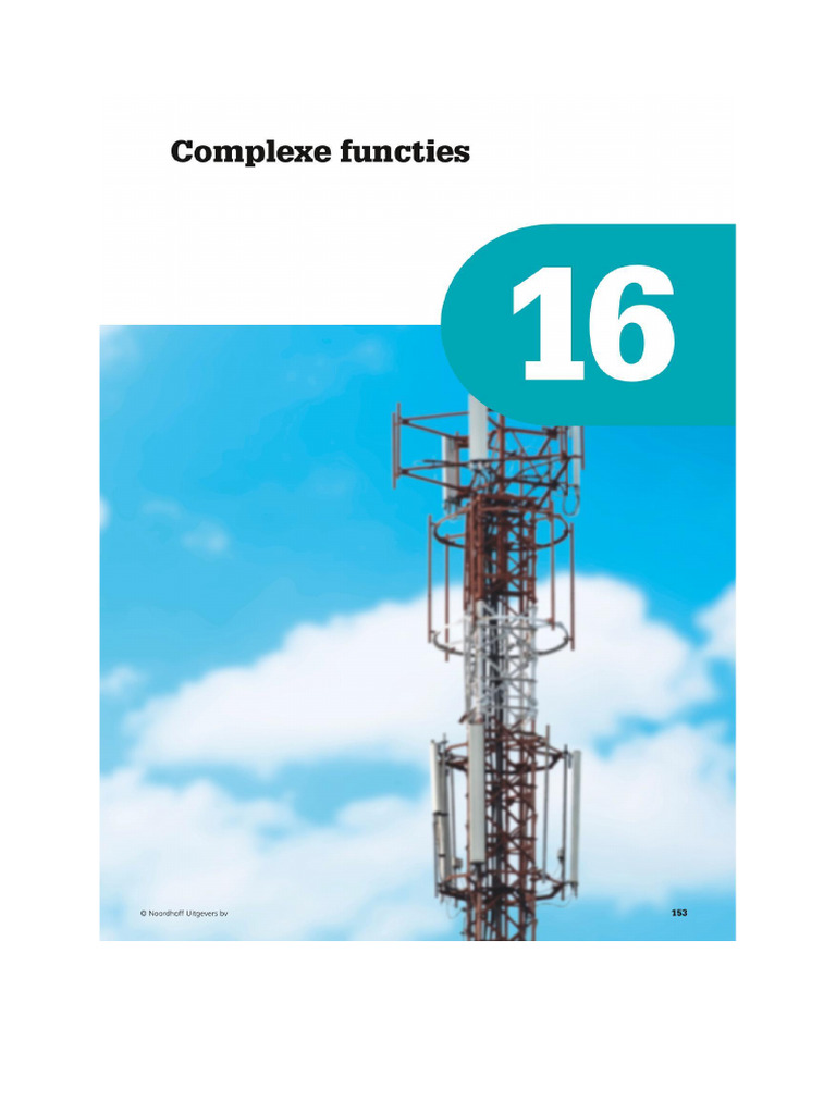 H16 Complexe Functies | PDF