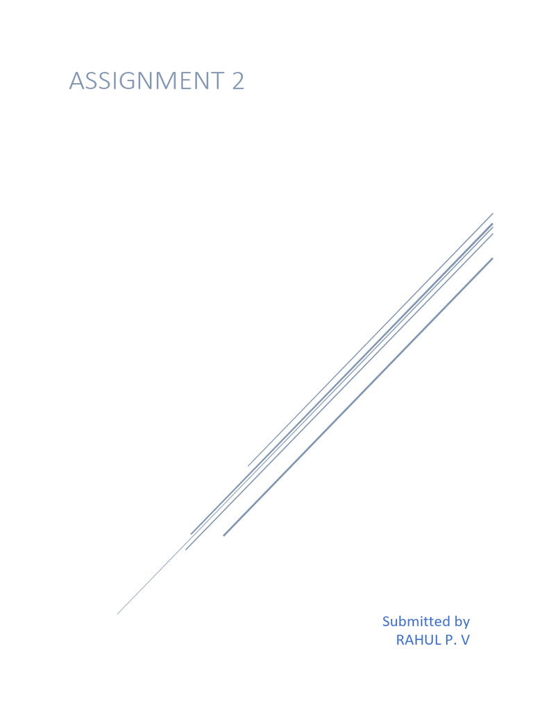 Assignment 2 | PDF