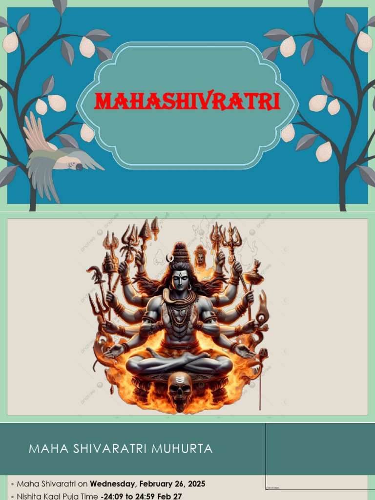 Maha ShivRatri | PDF