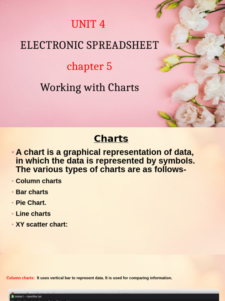 Creating and Understanding Charts in Spreadsheets | PDF