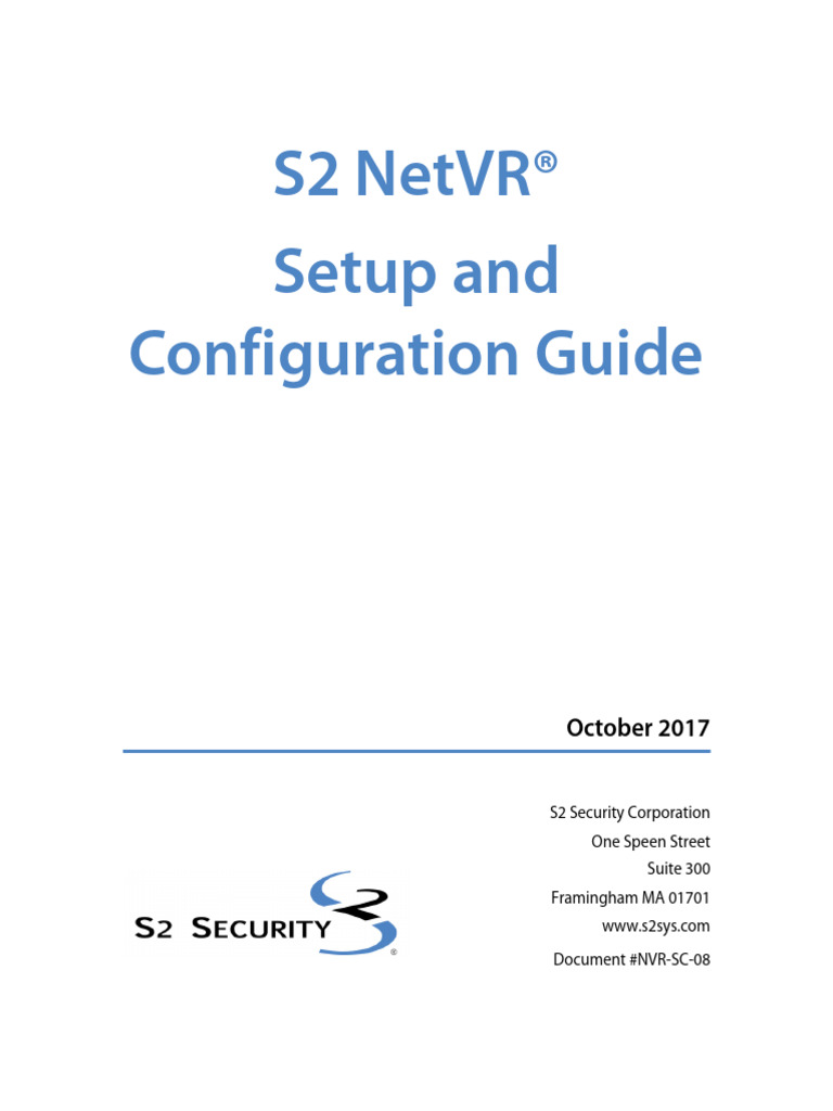 S2 NetBoxVR Quatro NetVR Setup 08 | PDF | Video | Computer Network
