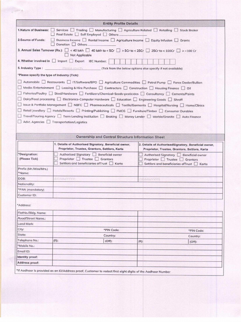 Form 1 | PDF