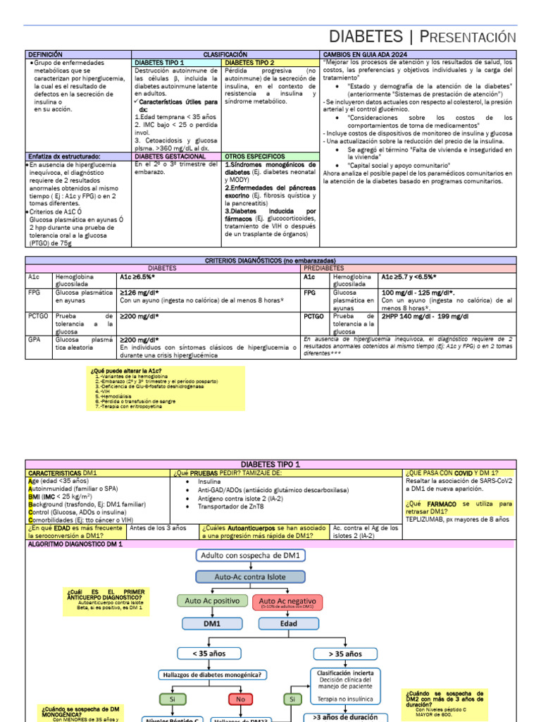 Guía Completa sobre Diabetes 2024 | PDF | Diabetes | Hipertensión