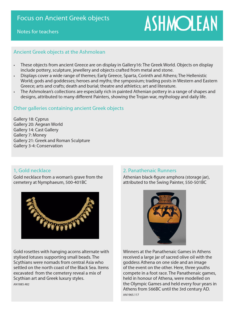learn_pdf_resources_greece_focus_on_greek_objects_teacher_notes | PDF ...