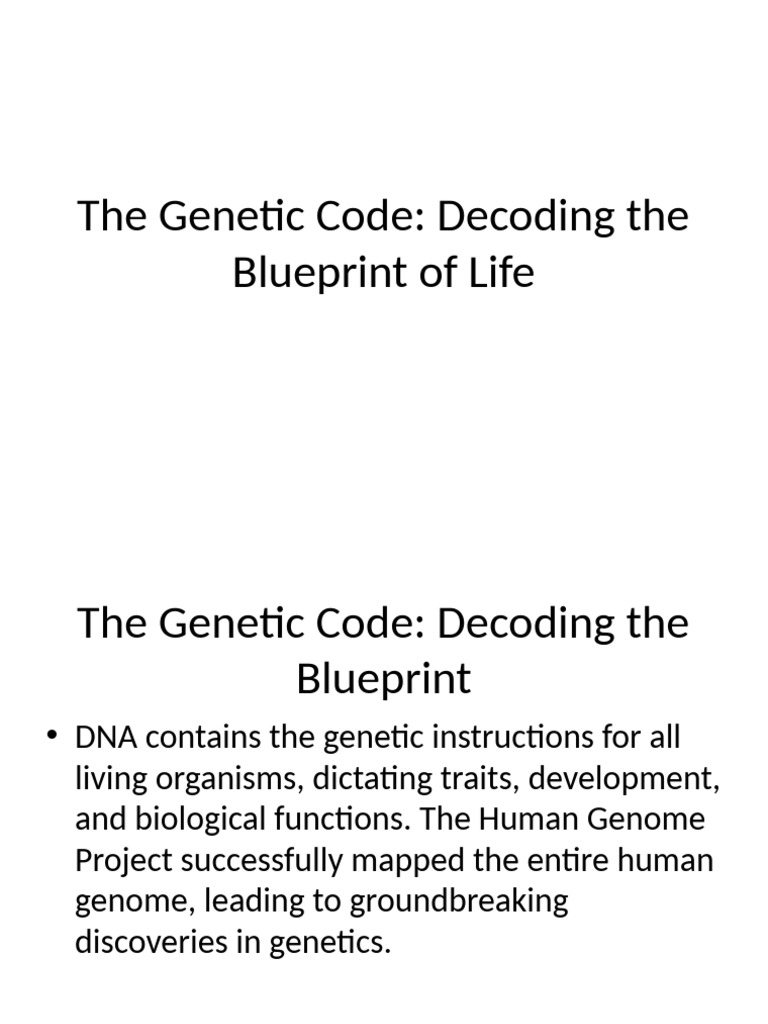 Genetic Code: DNA, Epigenetics & CRISPR | PDF