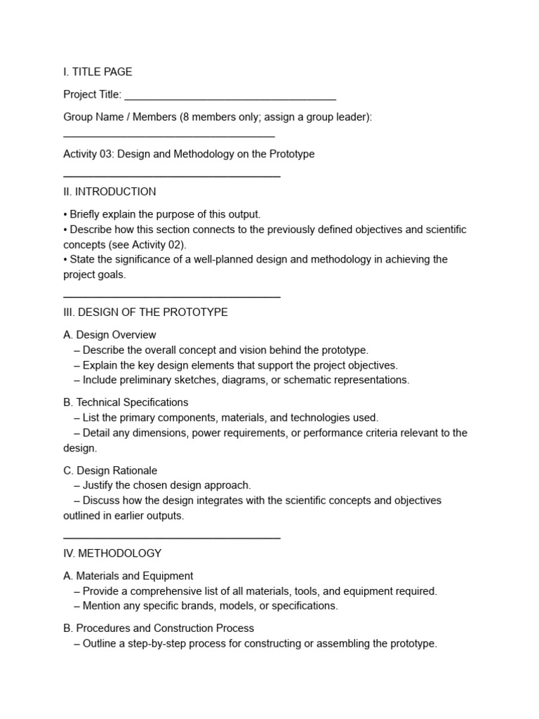 Output03.docx | PDF | Risk | Prototype