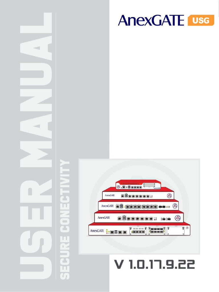 Anexgate Usg Manual | PDF | Proxy Server | Port (Computer Networking)