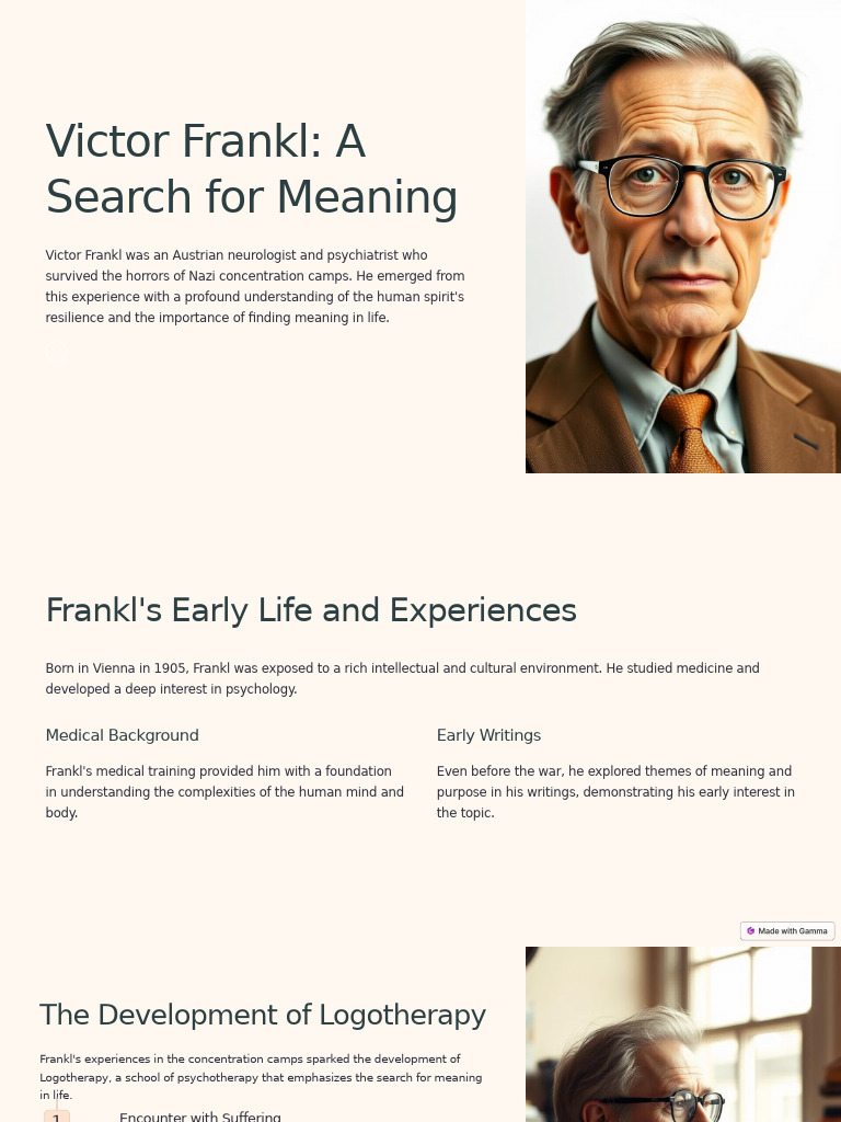 Victor Frankl A Search For Meaning | PDF | Psychology | Behavioural ...