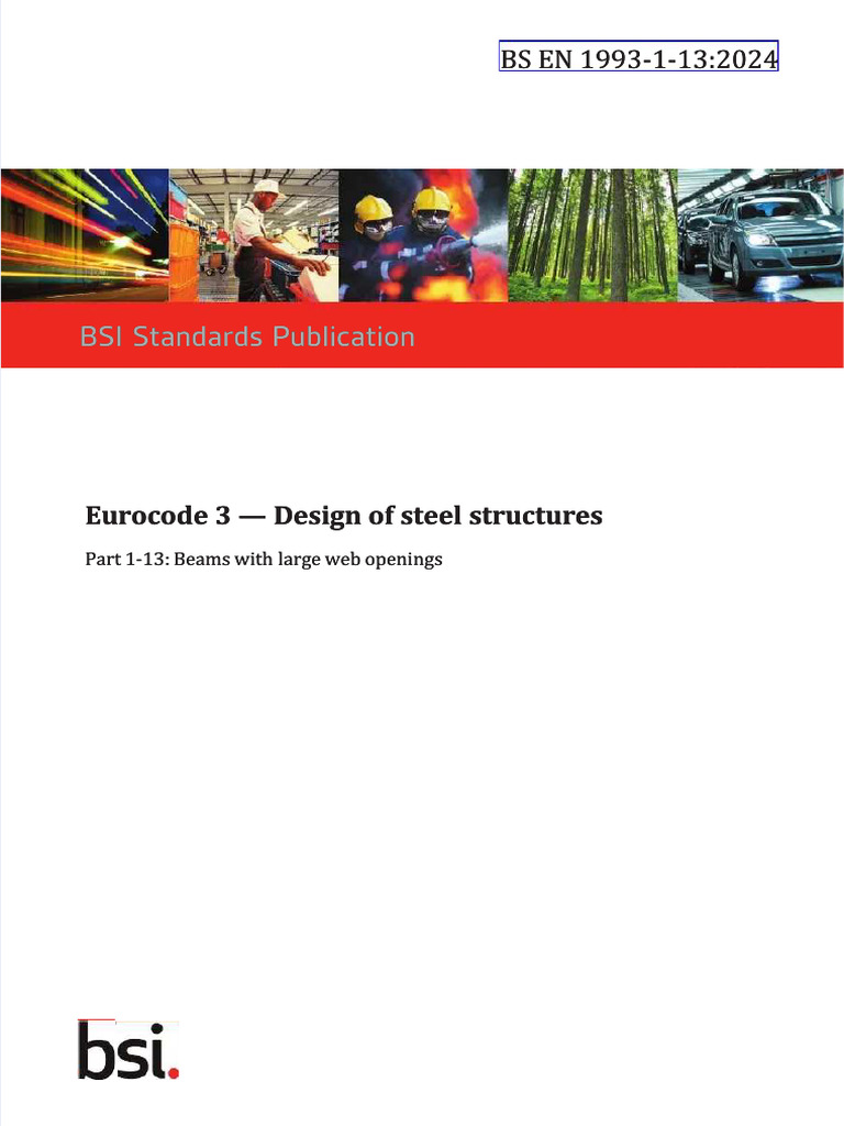 BS en 1993 1-13-2024 Eurocode 3 Design of Steel Sructure | PDF | Beam ...