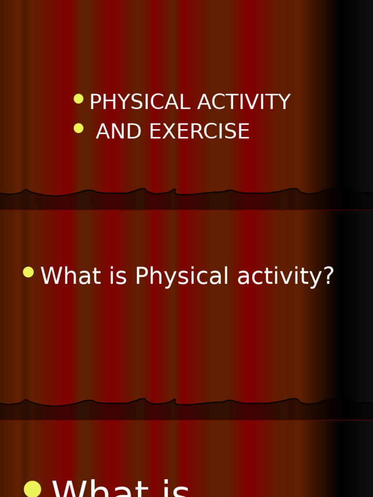 Physical Activity | PDF | Cardiovascular Diseases | Strength Training